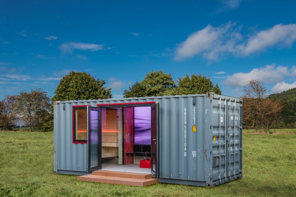 container-spa-wellness-sauna-dampfbad-dusche-01 - HILPERT - Feuer & Spa